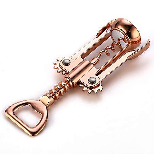 Simple Wing Corkscrew Gold Wine Opener And Beer Opener Multifunctional ...