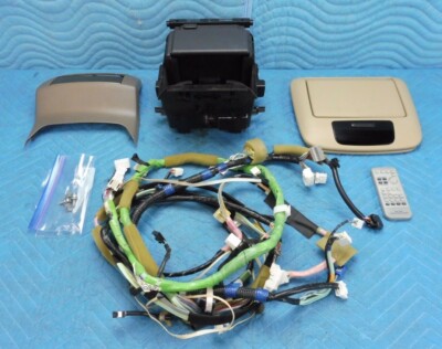 Lexus GX470 TV DVD Rear Entertainment System Full Set 2003-2009 OEM ...