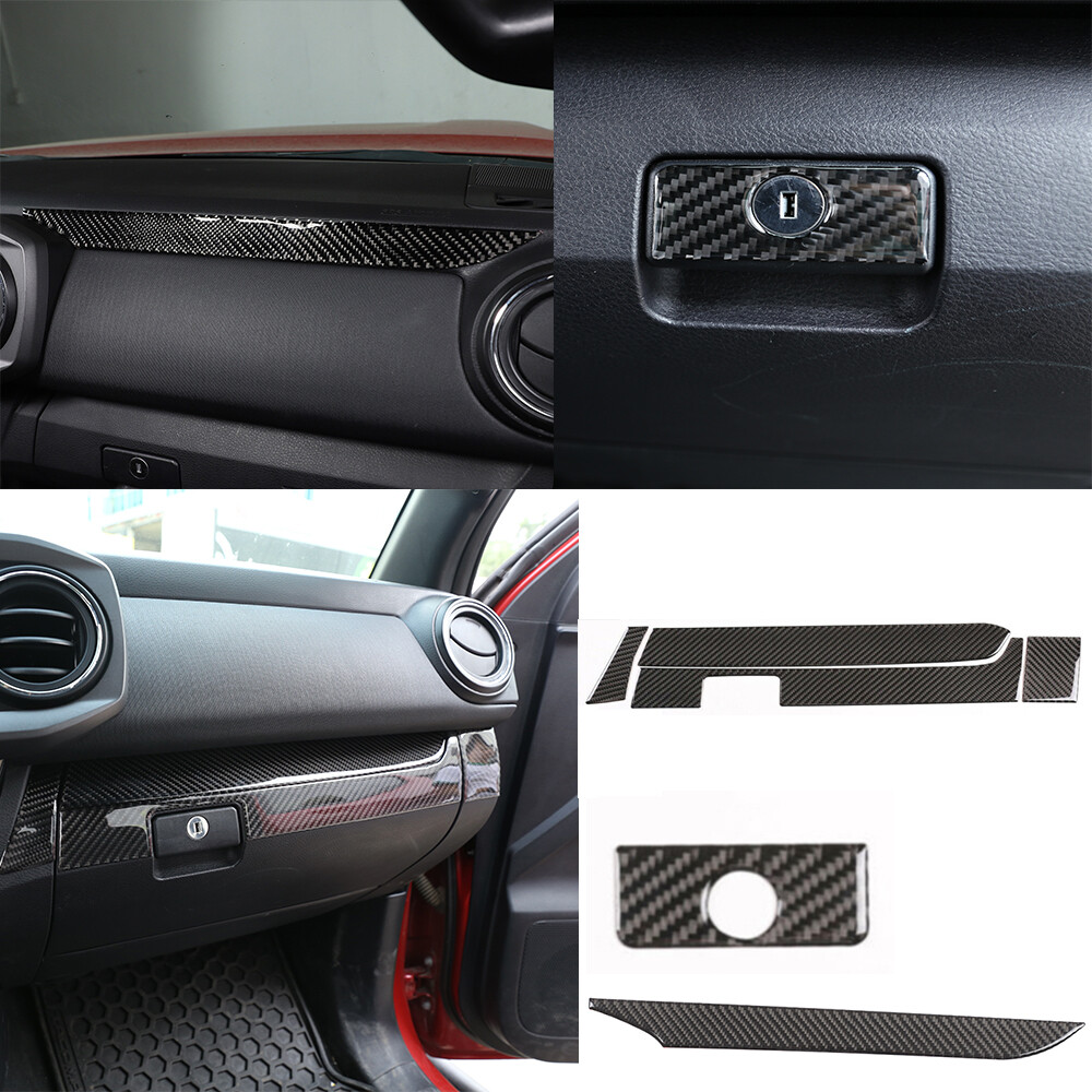 Carbon Fiber Right Car & Truck Trims Carbon Fiber Sticker Real Carbon ...