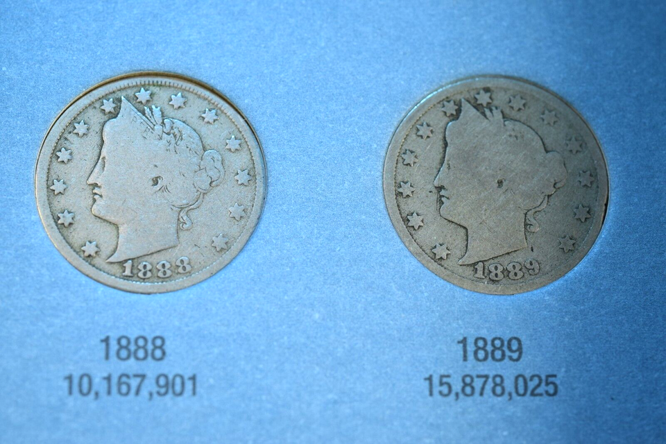 1883-1912-S LIBERTY NICKEL TERRIFIC COMPLETE 33 COIN NICKEL SET! #4 | eBay