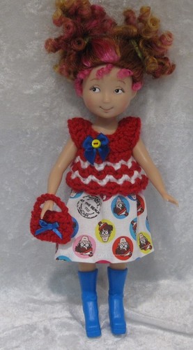 Made to fit 9" FANCY NANCY Madame Alexander #67 Clothes, Top, Skirt ...
