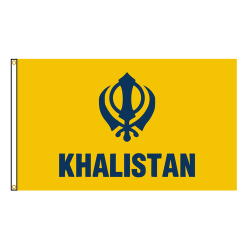 Khalistan Flag India Independence Sikh Polyester 2x3 or 3x5 | eBay