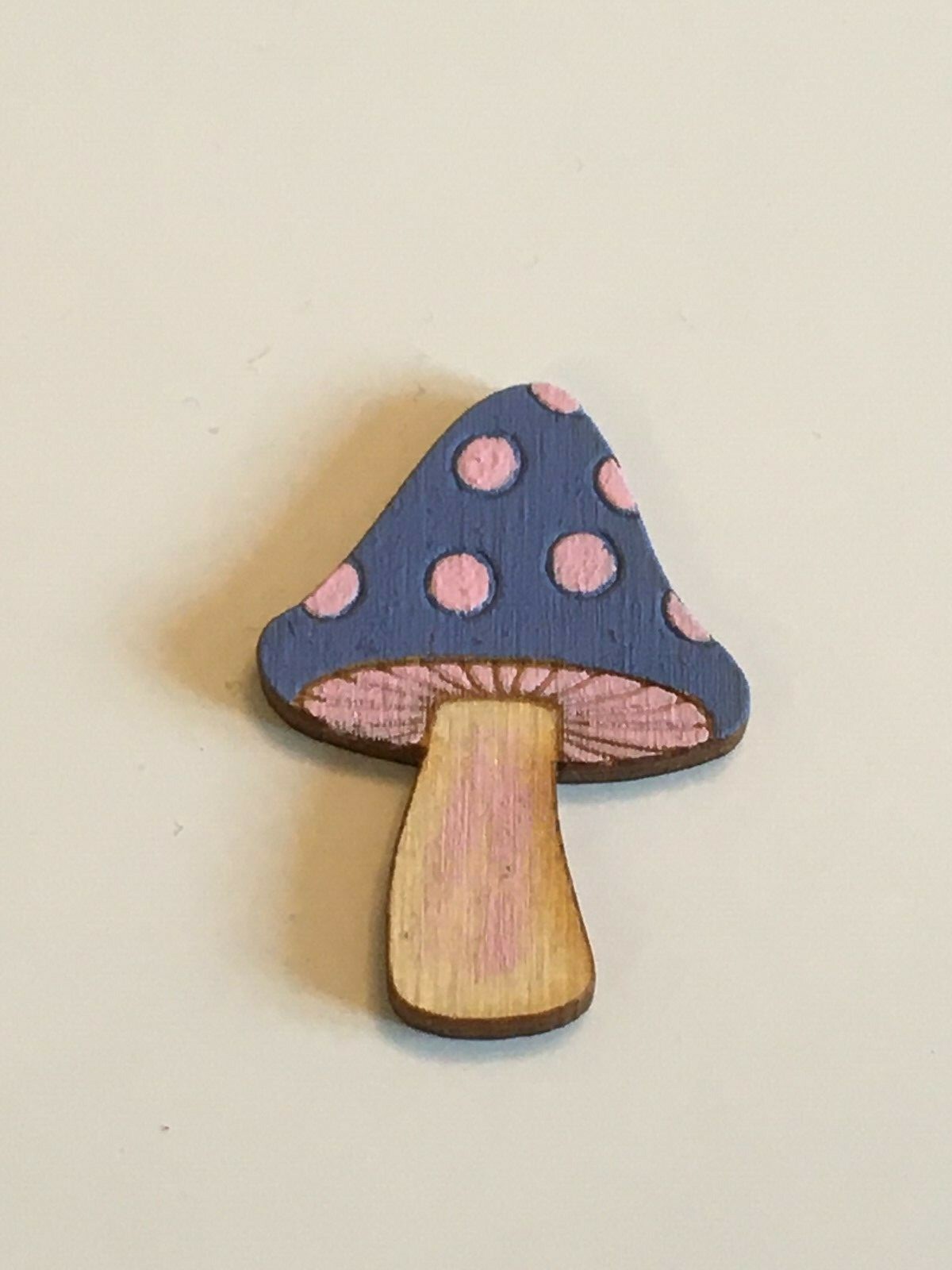 Mini Wooden Toadstool Shape - Laser Craft - Embellishment, scrapbook ...