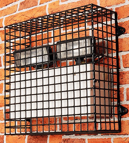 All weather Anti Vandal CCTV camera Cage/Guard Bell Box BB2 - 40cm x ...