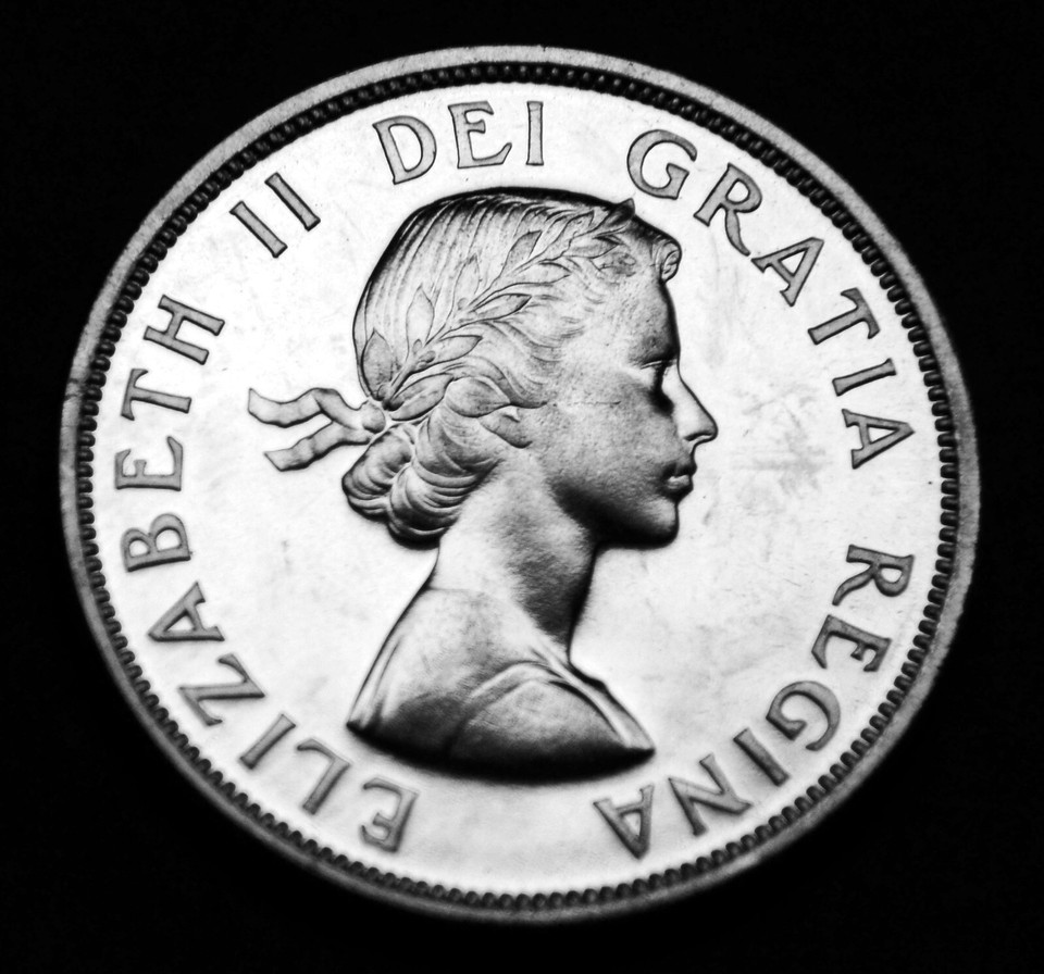 1961 $1 silver proof like coin from the set in a paper flip -UNC proof ...