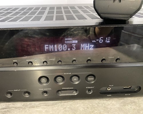 Yamaha Receiver RX-V377 AV Natural Sound W/ Remote Bundle Ex Working ...