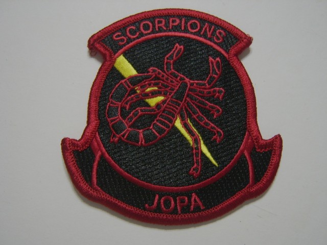 VAQ-132 PATCH SCORPIONS JOPA NAVY PATCH - GA18-1 | eBay