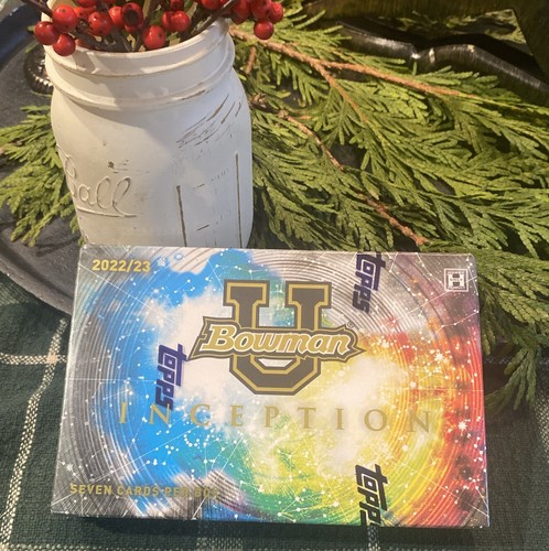 2022-23 Bowman University Inception Multi Sport Hobby Box Factory ...