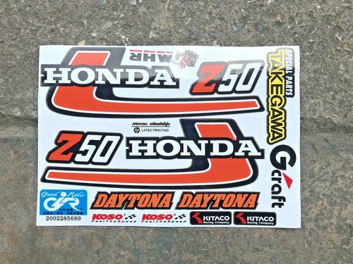 Honda Monkey 50 4L 72-75 Z50 Z50J Z50A Z50AK3-K6 Decal Sticker Set NEUF ...