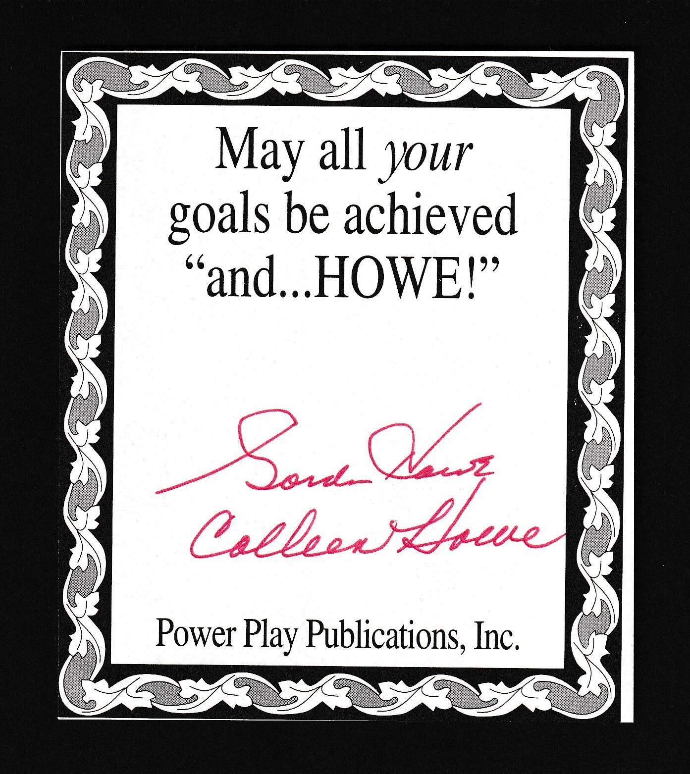 Gordie Howe | Autographed Hockey Memorabilia & NHL Merchandise