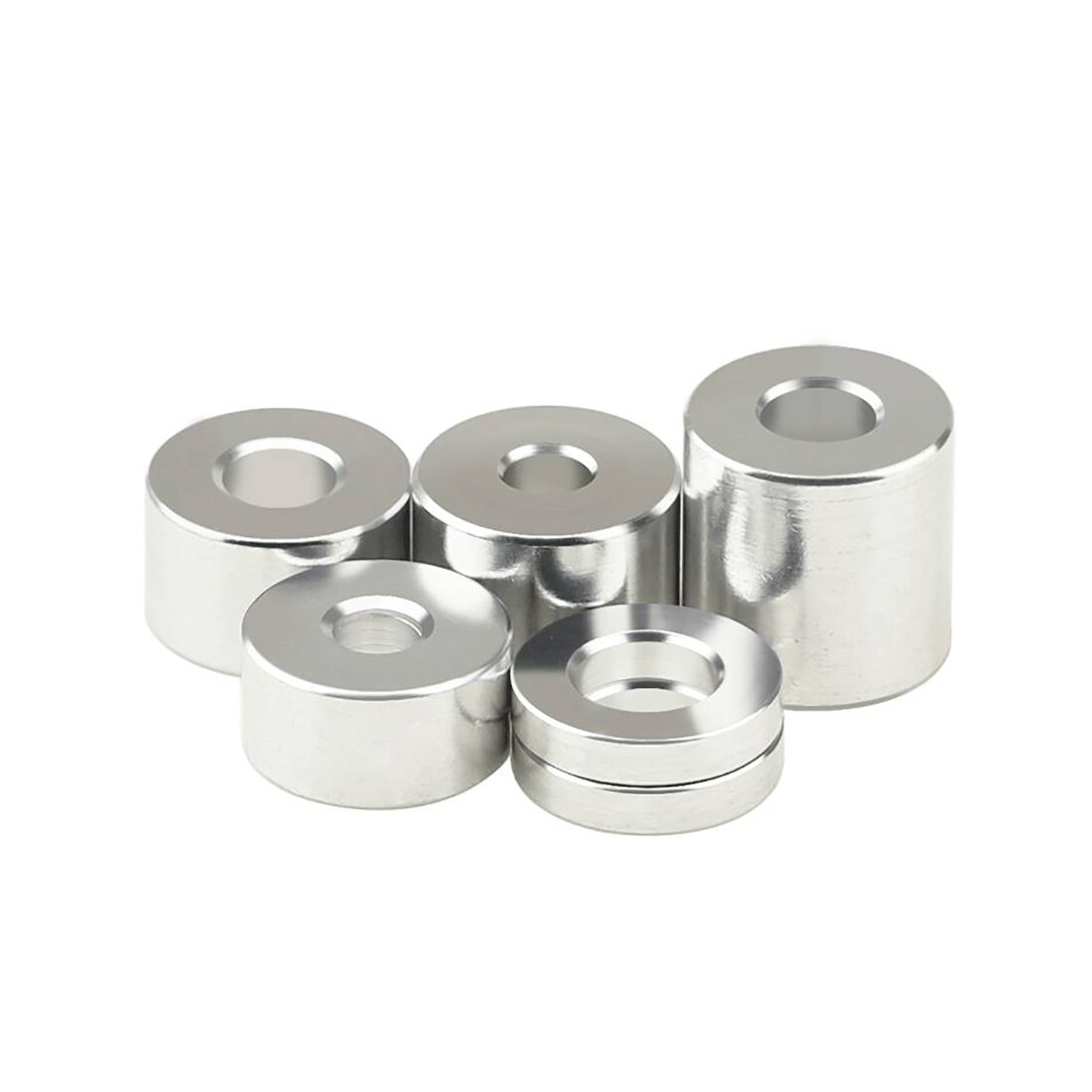 10x Aluminium Standoff Spacers M2~M10 Stand off Collar Round Spacer ...