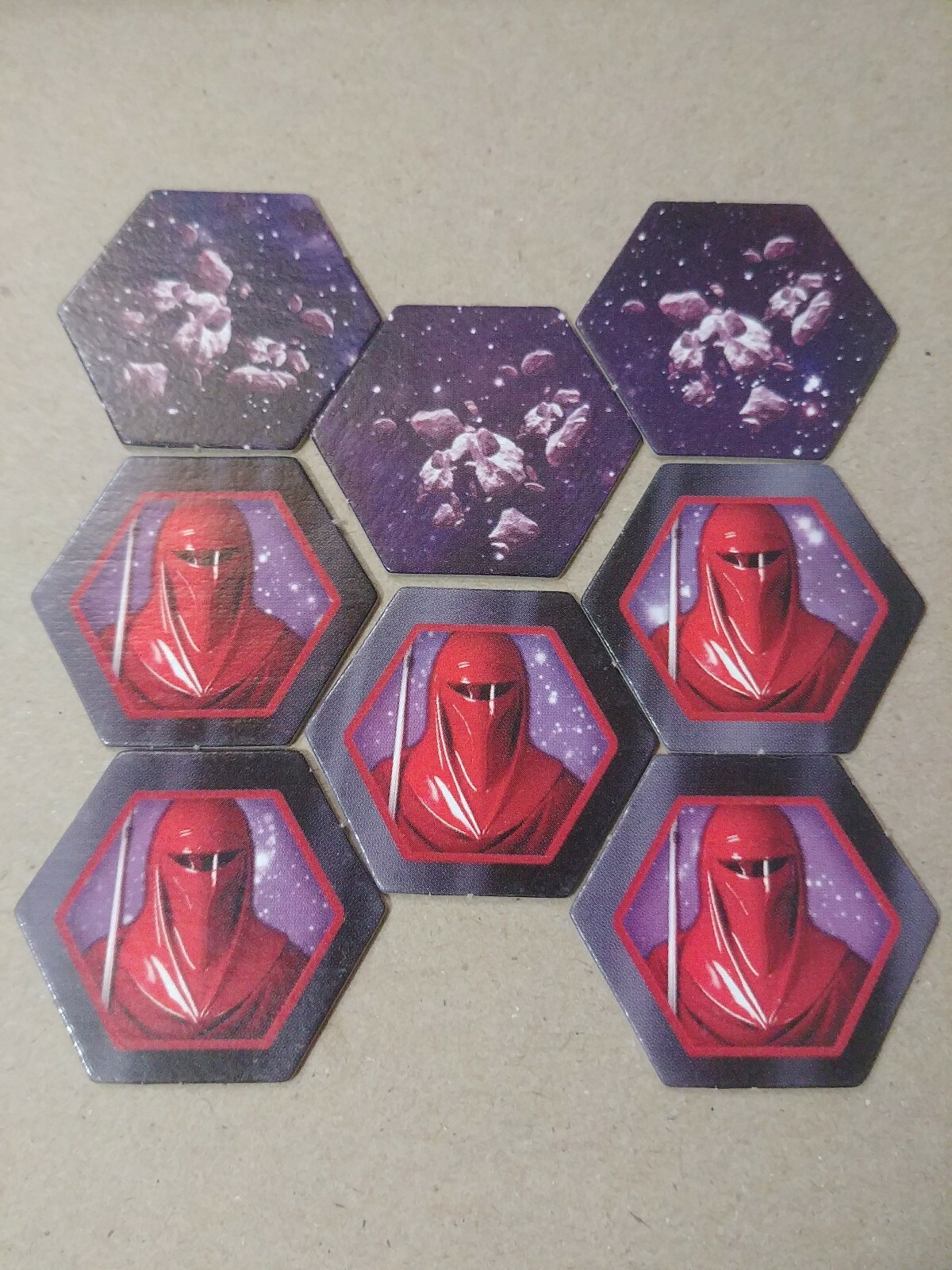 Replacement 5 Base, 3 Asteroid Tokens Star Wars Original Trilogy ...