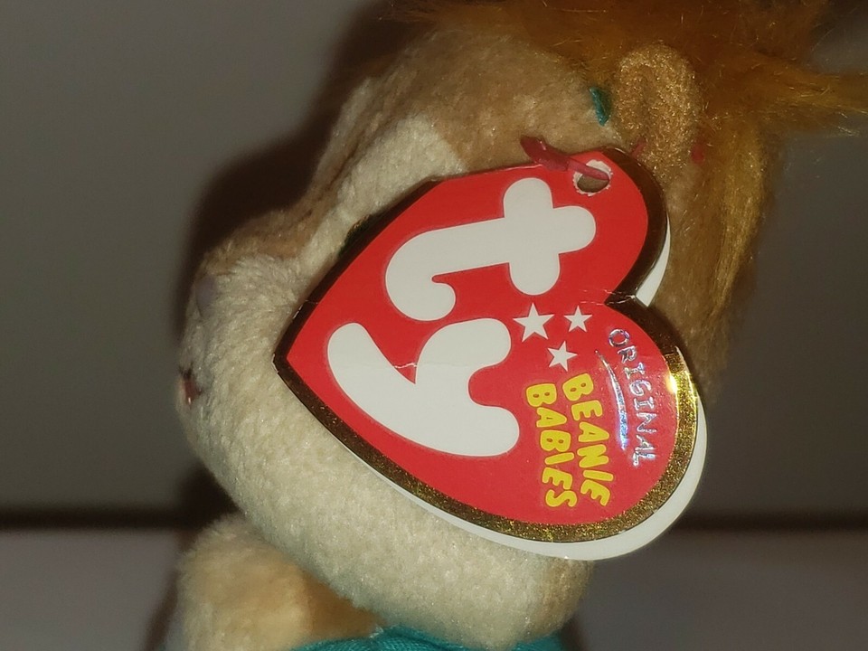 Ty Beanie Baby ELEANOR the Chipmunk / Chipette 6" CREASED TAG Plush ...