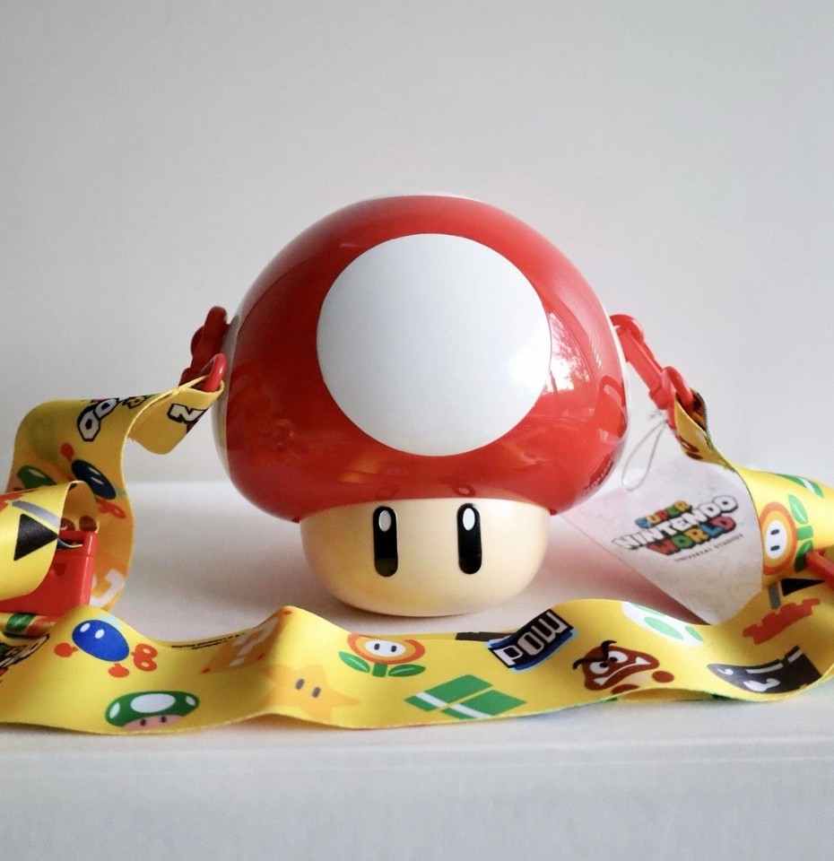 Universal Studios Super Nintendo World Mario Red Mushroom 1-Up Sipper ...