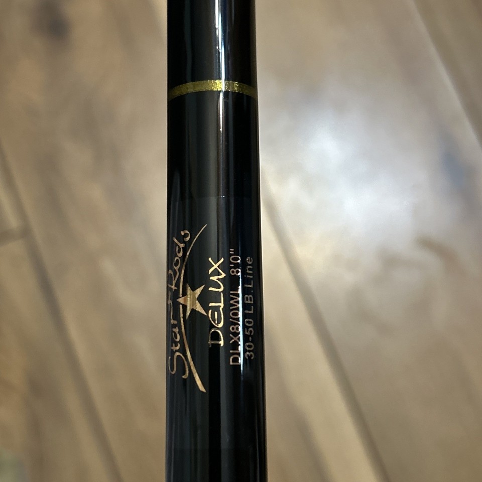 Star Rods Deluxe DLX8/0WL 8’ Wire Line Rod 30-50 lb – New, Never Used ...