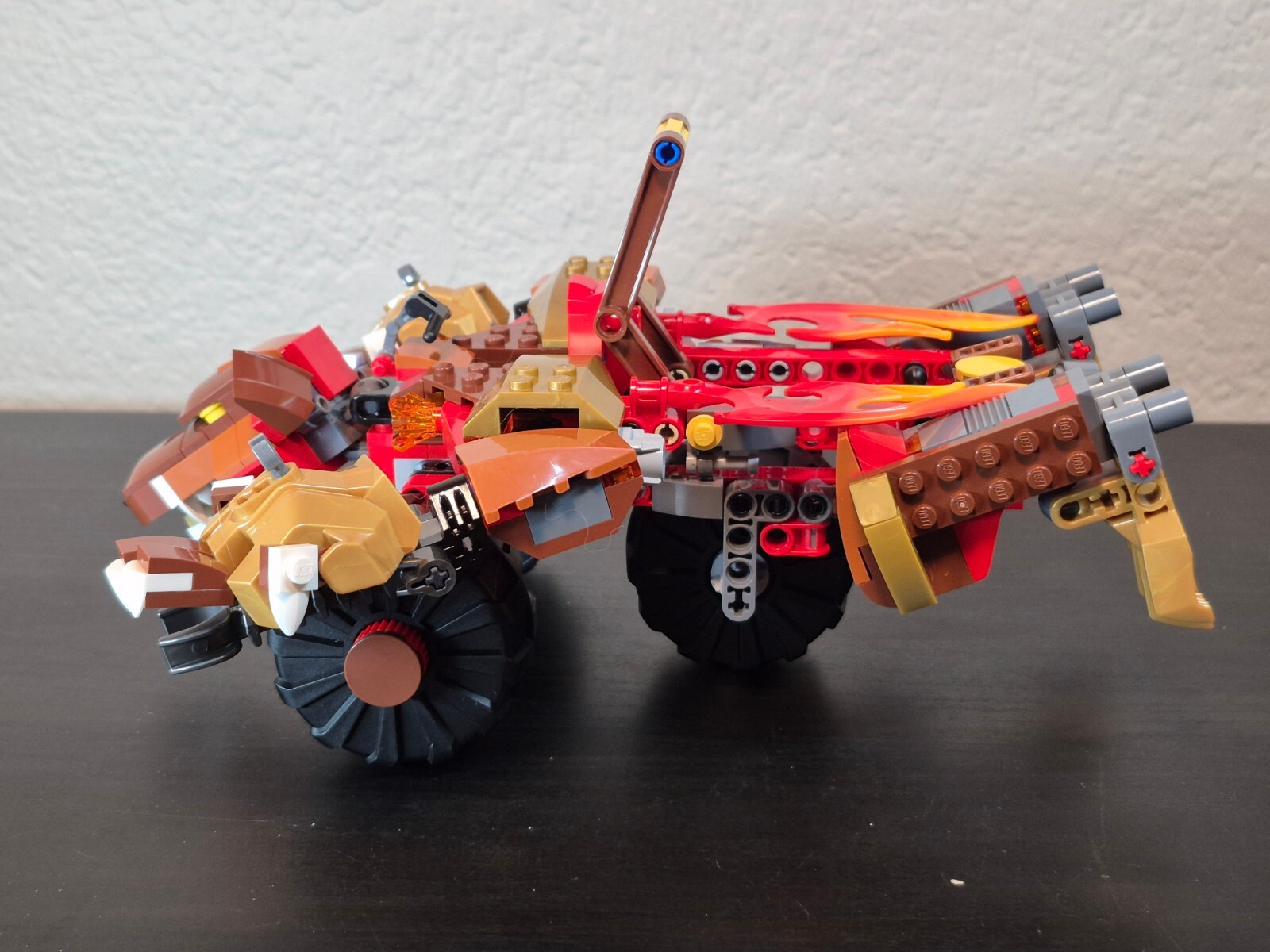 LEGO Bionicle Zamor Sphere Balls x3 54821pb02 Marbled Orange Yellow ...