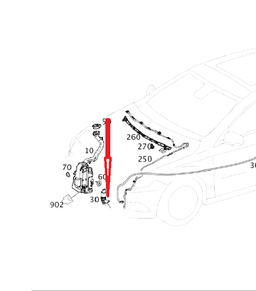 Mercedes-Benz original Scheibenwaschpumpe Pumpe A-Klasse W176 ...