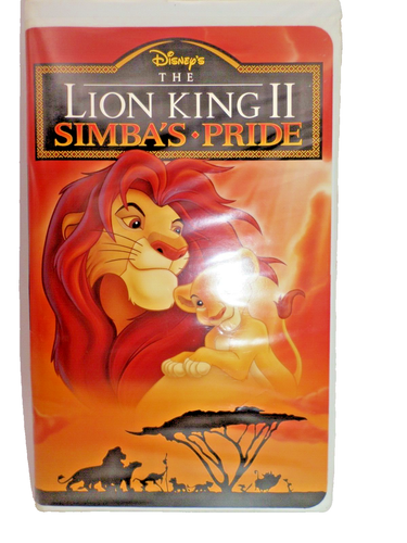 Disney Lion King II Simba's Pride VHS tape 786936017267| eBay