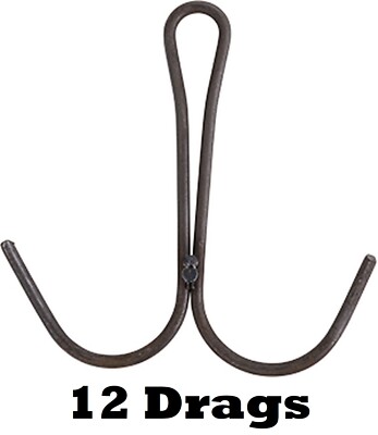12 - 2-Prong Coyote Drags Trapping Supplies 12 Drags | eBay