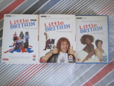 Little Britain ( DVD ) Series 1-3 - BBC - REGION 2 - 1, 2, 3 | eBay UK