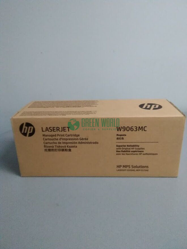 HP W9063MC MAGENTA TONER CARTRIDGE CLJ MANAGED E55040DW MFP E57540 | eBay