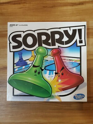 Hasbro Sorry! 2016 Edition Game Contemporary Board Traditional Games ...