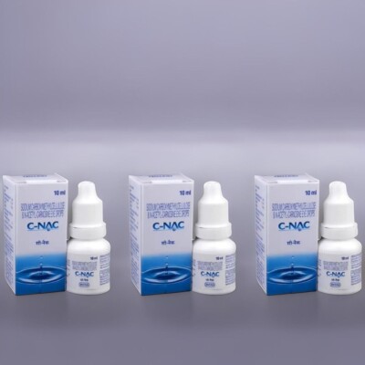 C-NAC Eye Drops, N-Acetyl-Carnosine (Pack of 3) 10 ml Free Shipping | eBay