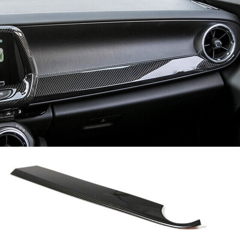 Interior Decoration Trim Cover Bezels Carbon Fiber Look for Chevy ...