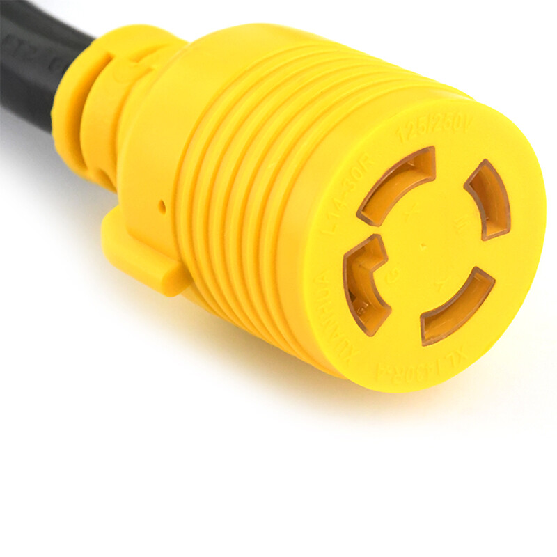 3 Prong to 4 Prong RV Adapter Generator Power Cord with Twist Lock | eBay