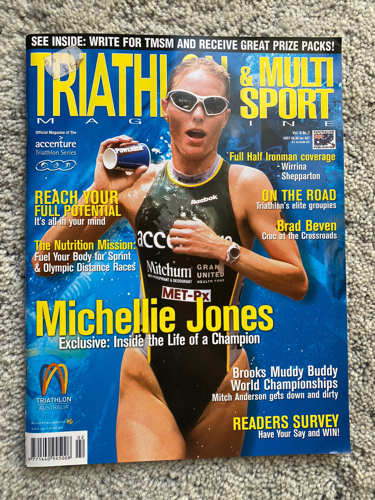 Michellie Jones Triathlon & Multi Sport Magazine - Vol 6 No 2 (2003) | eBay