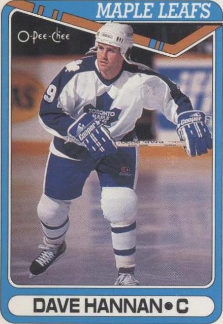 1990-91 O-Pee-Chee - Dave Hannan #449 for sale online | eBay