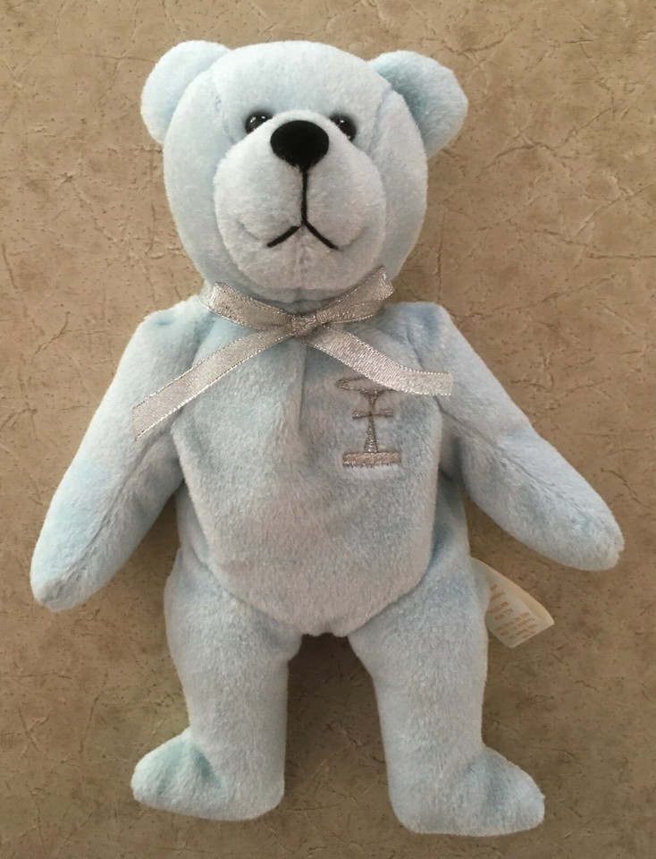 Holy Bears Blue Teddy Bear Sacrament Series Collectible 1999 Stuffed ...