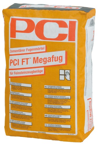 PCI FT Megafug 25 KG Gris Ciment Mortier à Joint pour en Grès Pierre ...