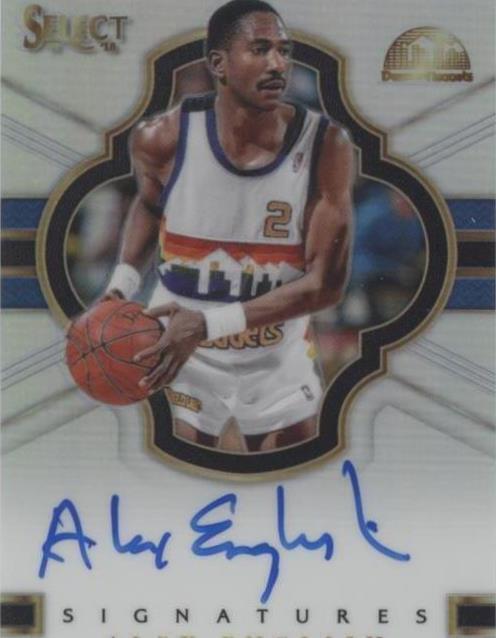 2017-18 Panini Select - Signatures Alex English #SIG-AE /99 (AU) for ...