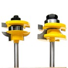 2 pc 1/4" Shank Round Over Rail & Stile Router Bit Set sct-888 | eBay