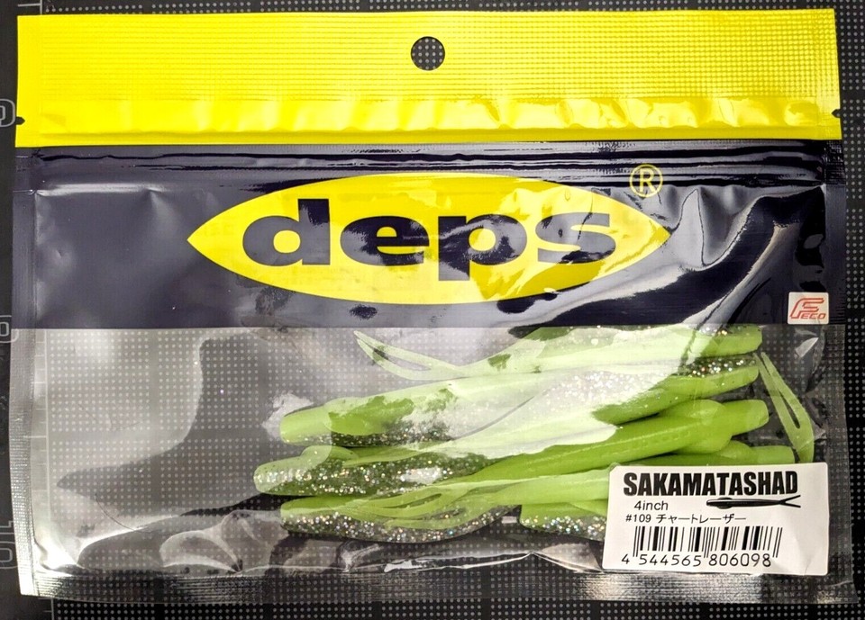 Deps Sakamata Shad 4 5 6 7 8 inch JDM Choose Color/Strolling | eBay