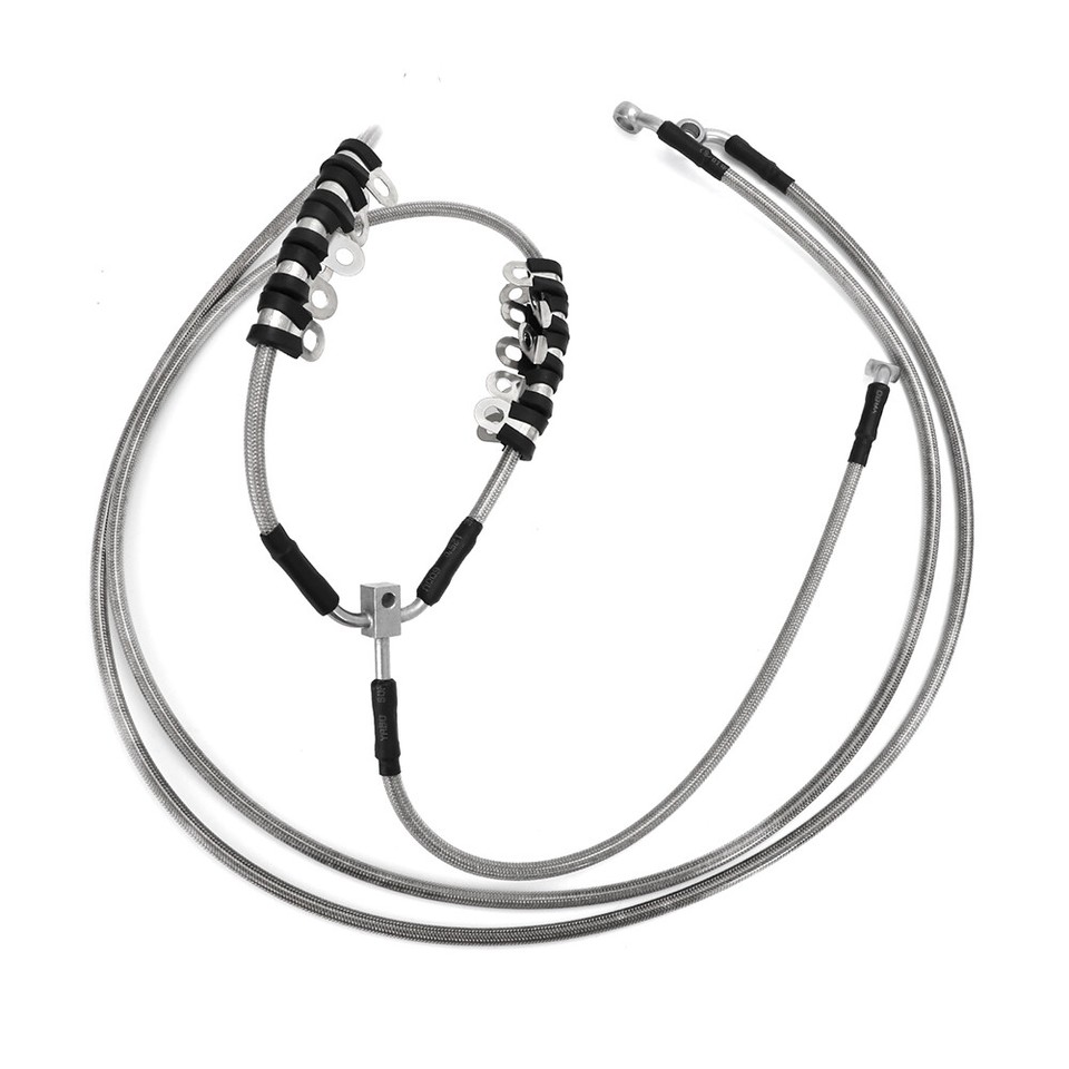 72'' Front Braided Brake Hose Line 705601495 For Can-Am Maverick X3 ...