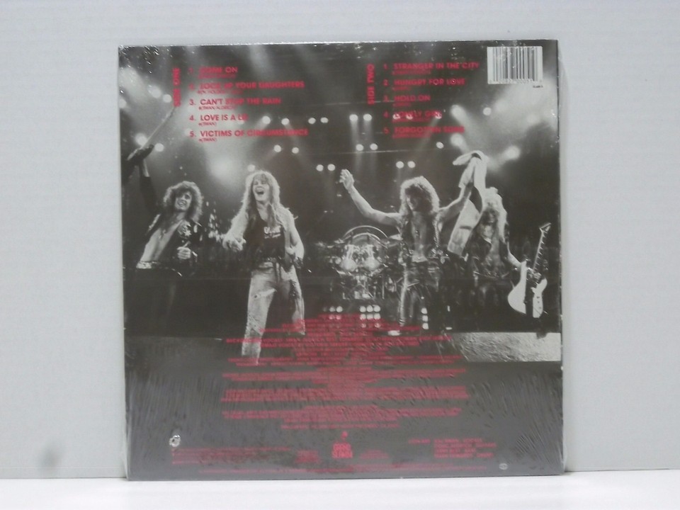 LION TROUBLE IN ANGEL CITY LP RARE 1989 SEALED VINYL DOUG ALDRICH KAL ...