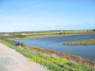 Photo 6x4 Bird Watching at the Lagoon Malltraeth The Malltraeth Cob is ...