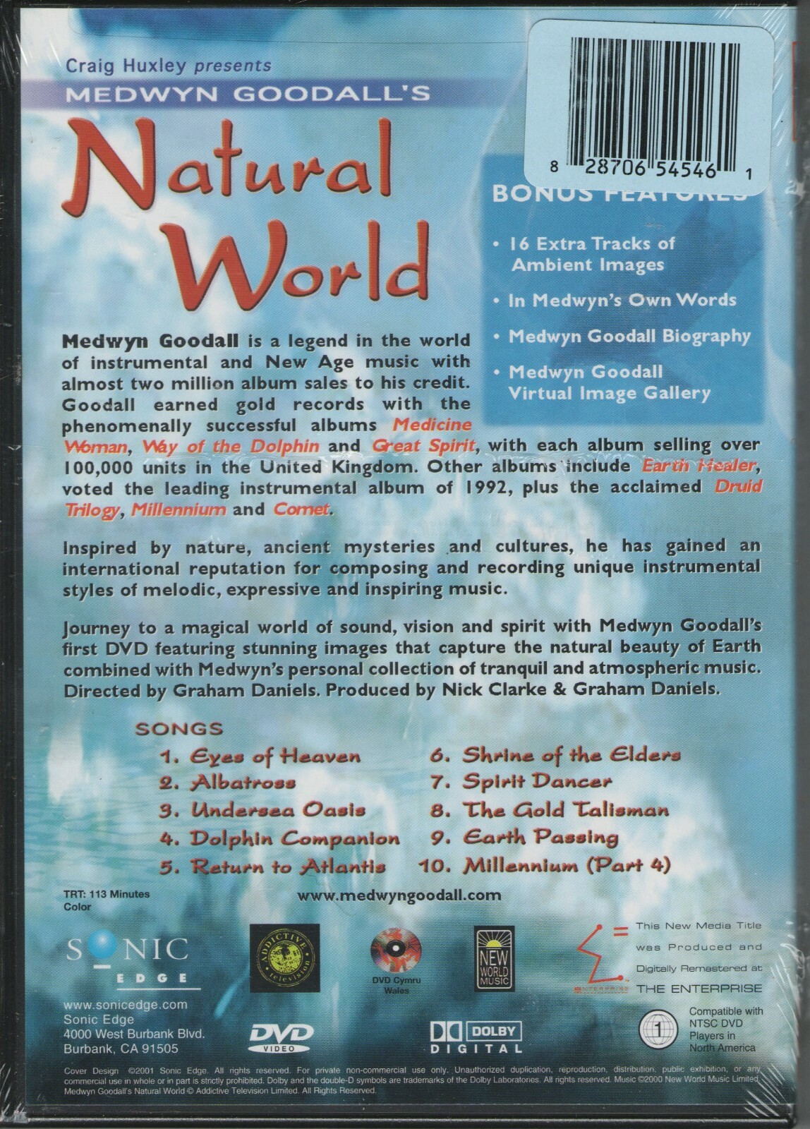 Medwyn Goodall's Natural Worlds (DVD, 2001) for sale online | eBay