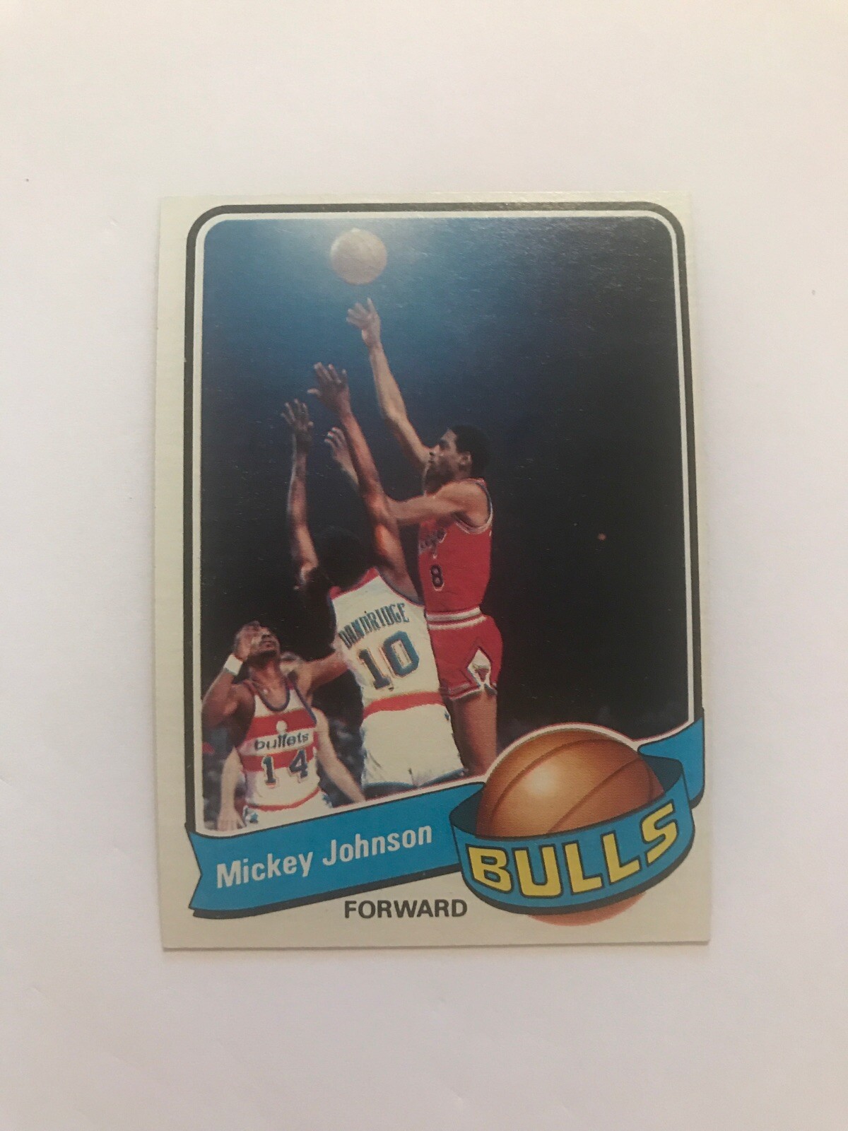 1978-1979 Topps Mickey Johnson Chicago Bulls Free Shipping | eBay