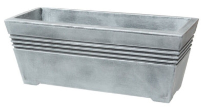 Strata Milano Planter Trough Indoor Outdoor Garden Plastic Plant Pot ...