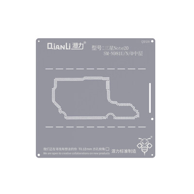 Bumblebee Stencil (QS128) For Samsung Note 20 SM-N981UN0 Middle Layer ...