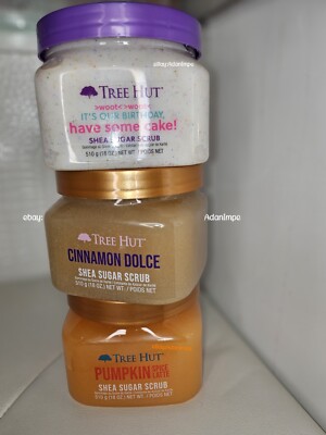 3 Limited Edition Tree Hut Body Scrub Set | eBay