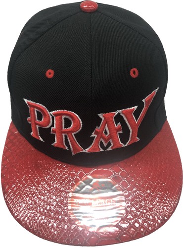 PRAY 3D Embroidered Hip Hop Snapback Cap Adjustable Baseball Hats LOT 1 ...