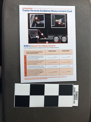 2016 -2025 Ford Super Duty250-350 Trailer Backup Assist Sticker ...