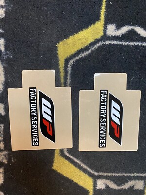 New WP Factory Services fork Suspension Stickers Decals | eBay