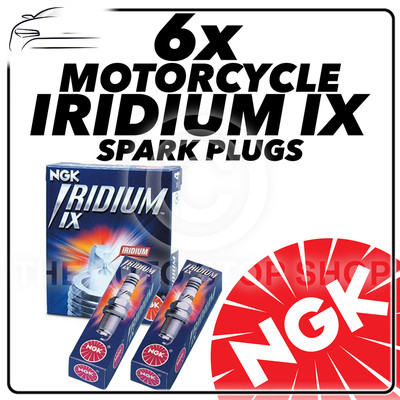 6x NGK Iridium IX Spark Plugs for TRIUMPH 2300cc Rocket III Classic 06 ...