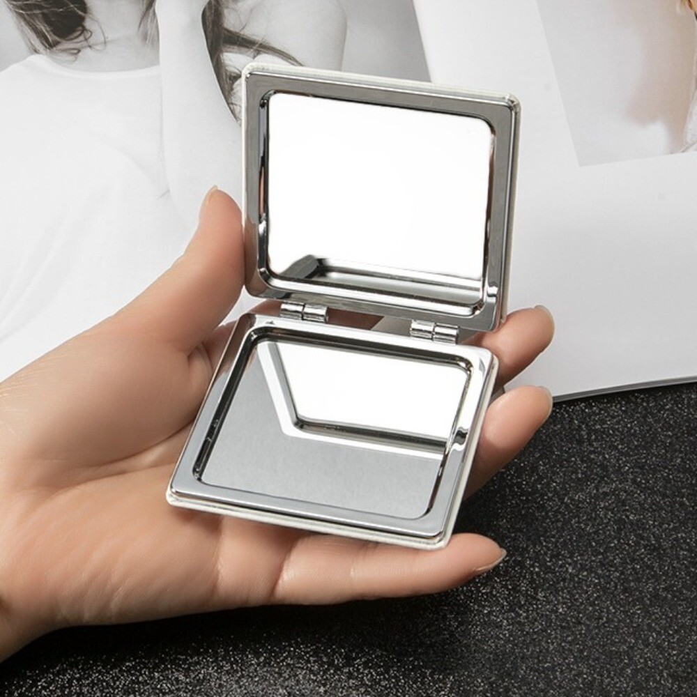 Ballet Girl Design Portable Mirror Metal Frame Pocket Mirror Makeup ...