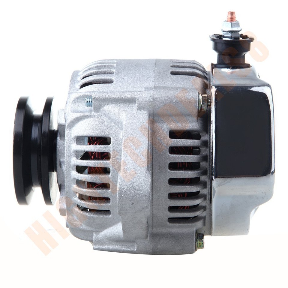 New Chevy Mini Alternator For Denso Street Rod Race 1-Wire 100211-1662 ...